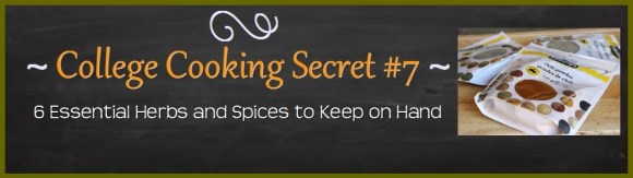 6 Versatile Herbs and Spices to Cook With at College: College Cooking ...