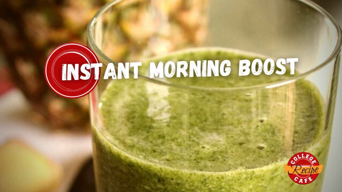 Kale Pineapple Super Smoothie – College Recipe Cafe