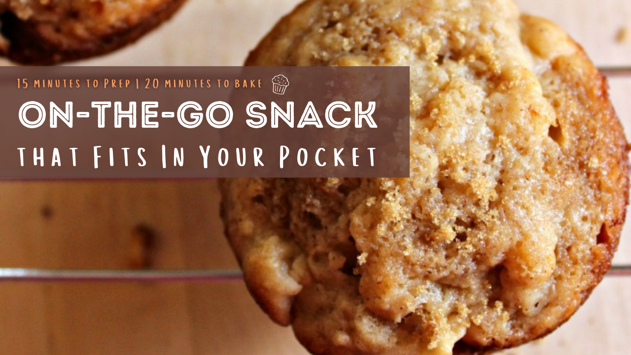 Pocket-Size Apple Cinnamon Muffins – College Recipe Cafe
